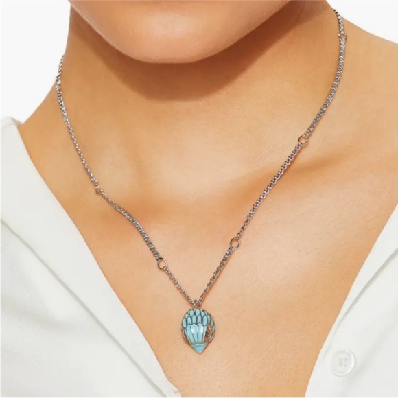 Kurt Geiger | Jewelry | Kurt Geiger London Enamel Eagle Raven Pendant ...
